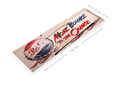 PosterGlobe Poster B051 Pepsi Bounce Ounce Rustic Cola Soda Store ...