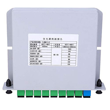 PLC Optical Fiber Optic Splitters Blade Optic Splitters Low Back ...