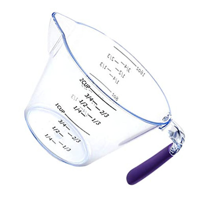 HEMOTON 500 ML Kitchen Measuring Cup Liquid Flour Powder Measuring Jug ...