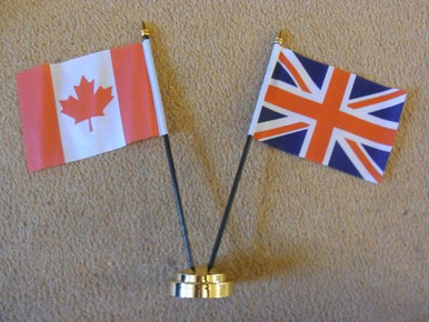 1000 Flags Canada Friendship Table Flag - Warehousesoverstock