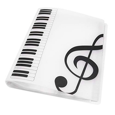 PVC Standard Piano Guitar Sheet Music Folder Paper Files Documents ...