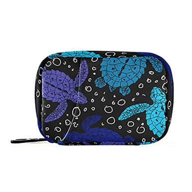 Turtles Ocean Pill Case, Weekly Portable Pill Bag Container 7 Days Cute ...