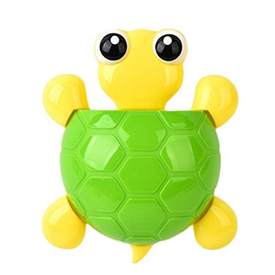 Kekailu Toothbrush Suction Holder,Cute Cartoon Tortoise Shaped Suction ...