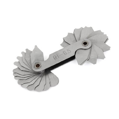uxcell Radius Gauge Set External Internal Double Ends R1-6.5mm Radius ...