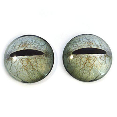 Tree Frog Glass Eyes Realistic Javan Animal Pair for Reptile Art Doll ...
