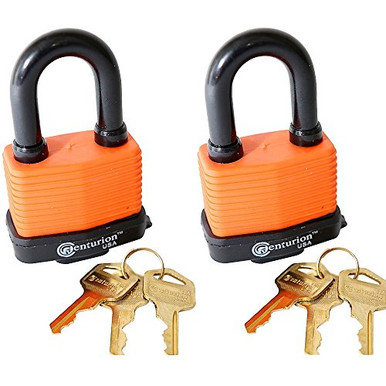 Centurion WPP Laminated Waterproof Padlock, Wide Body - Weather ...