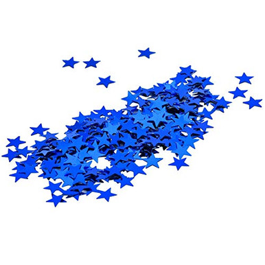 Hztyyier 50g Star Confetti Glitter Star Table Confetti Metallic Foil ...