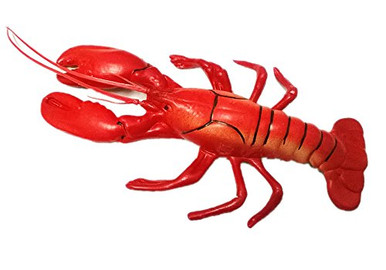 Plastic Lobster Artificial Marine Creatures Teaching Props Photography ...