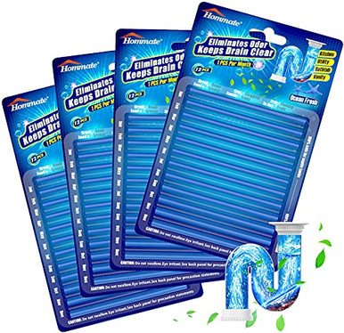 Drain Sticks DrainStix Drain Stix Cleaner Deodorizer Sticks Flexible ...