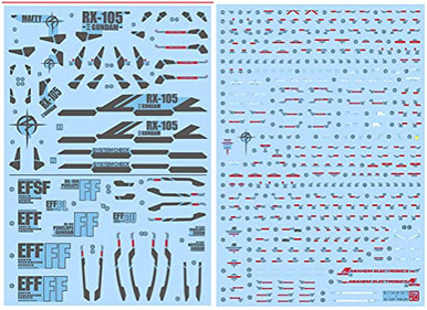 High Precision Decals Decal for BANDAI Gundam HGUC 1/144 XI Gundam VS ...