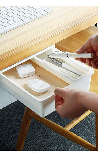 under desk drawer Self-Adhesive Hidden under desk storage slide out ...