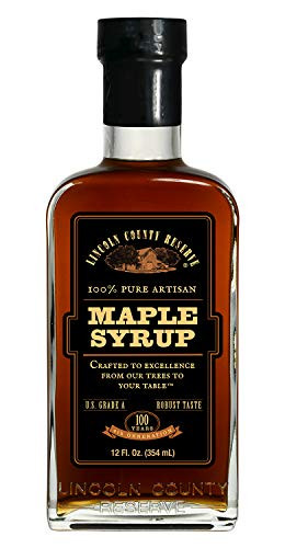 Lincoln County Reserve 100 percent Pure Maple Syrup with Robust Taste ...