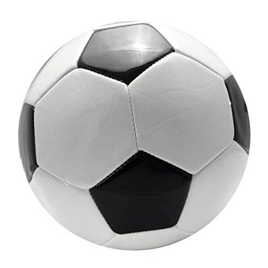 Tongina Portable Black White Soccer Ball Replacement Football Outdoor ...