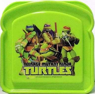 TMNT Teenage Mutant Ninja Turtles Sandwich Container - Warehousesoverstock