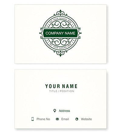 Traditional Personalised Business Cards Custom Professional Unique ...