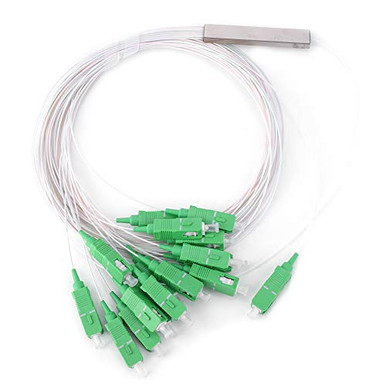 PLC Splitter, Optic Splitter 1x16 0.9SM All Fiber Structure 1260-1650nm ...