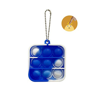 JORSTERN Mini Push pop Bubble Fidget Sensory Toys,Mini Keychain Toy,Pop ...
