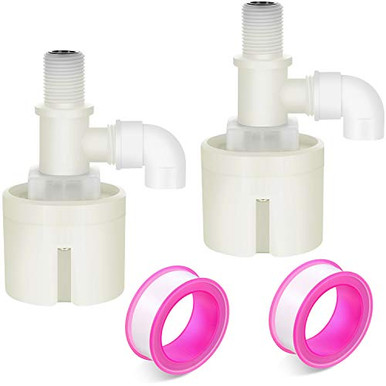 1/2 Inch Float Valve, Automatically Adjust Water Level Float Valve, Plastic Float Valve for ...