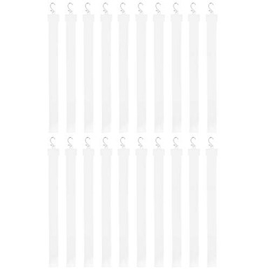 Baluue 20pcs Retail Display Strip Foldable Hanging Merchandise Strips ...