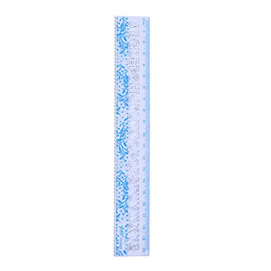 youeneom 4 Inches Clear Plastic Ruler Straight Ruler Plastic Measuring ...