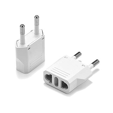 United States to Morocco Travel Power Adapter to Connect North American ...