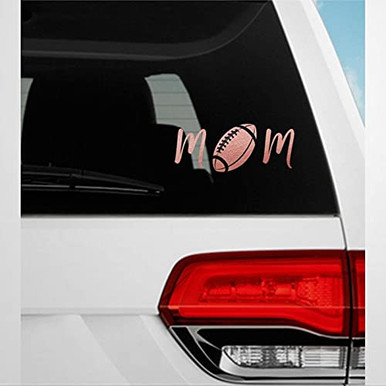 Football Mom Custom 8inch Cars Decal Sticker | Vinyl Auto Decals and ...