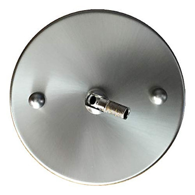 5 in. Swing Arm Canopy Kit in Brushed Nickel, Ball Adapter for Hanging ...