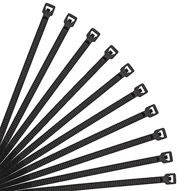 XINGO 500 Pack,12 Inch Nylon Cable Zip Ties, Self-Locking Plastic Wire ...