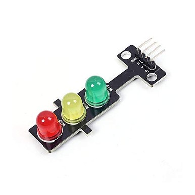 5V Traffic Light LED Display Module for Arduino Red Yellow Green 5mm ...