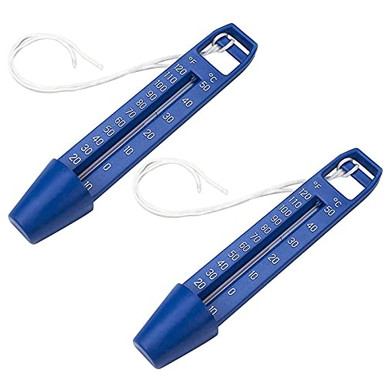 Pool Thermometer, Large Sinking Pool Thermometer Floating Easy Read ...