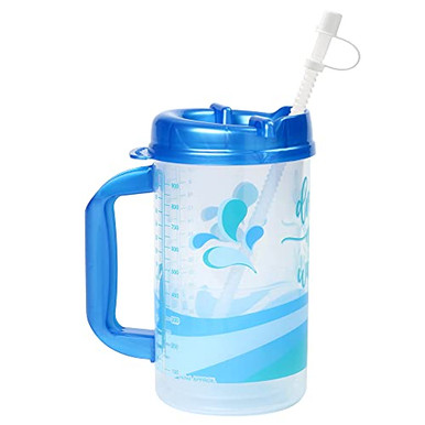 Drink More Water Plastic Tracking Hospital Mug With Measurements and ...
