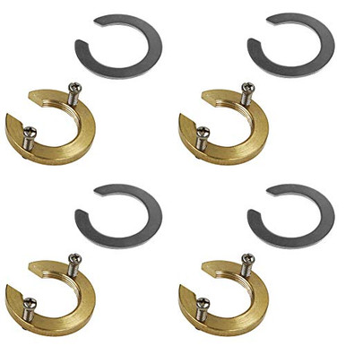 jinyatu Brass Lock Nuts Mounting Fittings of Single Hole Faucet Fixing ...