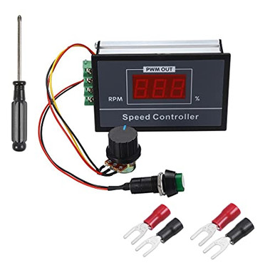 Zhjsjs PWM DC Motor Speed Controller DC6-60V 6V 9V 12V 18V 24V 36V 48V ...