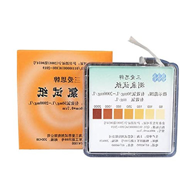 J-FEIFEI 1 PC Chlorine Test Strip 50-2000 mg/L Measuring Chlorine Test ...