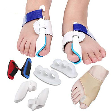 HiiBaby Hallux valgus orthosis, Toe Separator Orthopedic pad, Toe ...