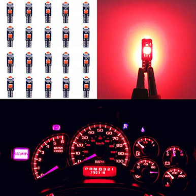 WLJH Canbus T5 37 74 286 2721 2723 12505LL Led Mini Wedge Bulb - Easy ...