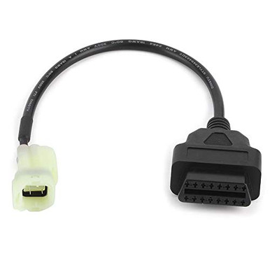 Motorcycle 4 Pin Diagnostic Cable, OBD 4 Pin Diagnostic Adapter for ...