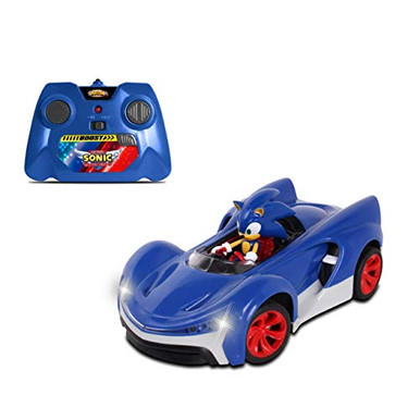 NKOK Team Sonic Racing 2.4Ghz Remote Controlled Car with Turbo Boost ...