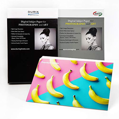 DURICO Premium Matte 230gsm Digital Inkjet Photo Paper -8" x 10", 50 ...