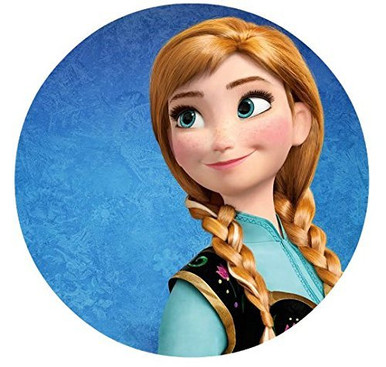 Frozen Elsa Anna Edible Image Photo Cake Topper Sheet Birthday Party ...