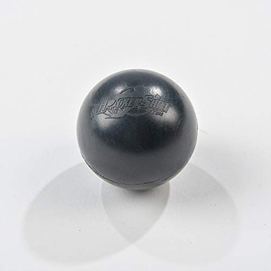 HockeyShot Black Stickhandling Ball Weighs - Street Hockey Ball - 4.1 ...