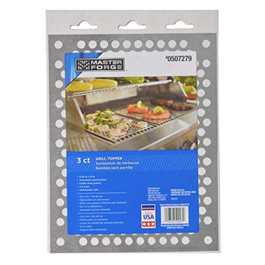 Master Forge 3-Pack Aluminum Grill Sheets - Warehousesoverstock