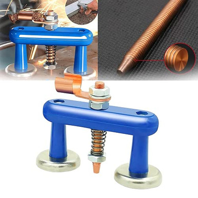 Rwtcft Welding Magnet Double Head Support Clamp, Magnetic Welding ...