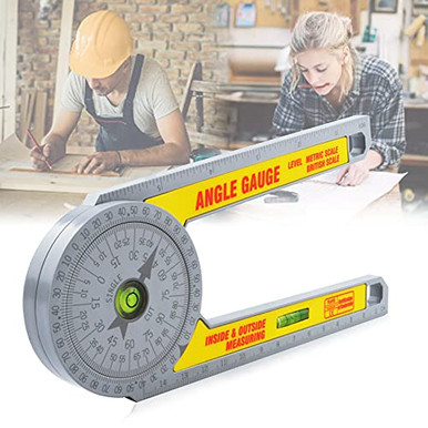 Miter Saw Protractor Angle Finder with Measuring Rulers, Miter ...