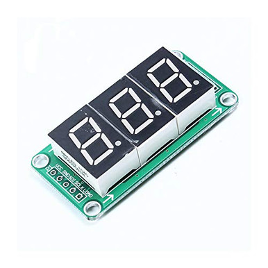 74HC595 Static Driving a 3 Segment Digital Display Module Seamless Can ...