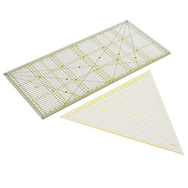 Superb Printing Technology, 2pcs Sewing Measuring Ruler, DIY Garment ...
