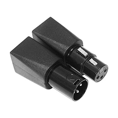 Toronce DMX to RJ45 Connector RJ45 Ethernet to 3 Pin XLR DMX Female and ...