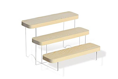 HLZC Acrylic and Wood Display Risers for Anime Figure Collectibles ...