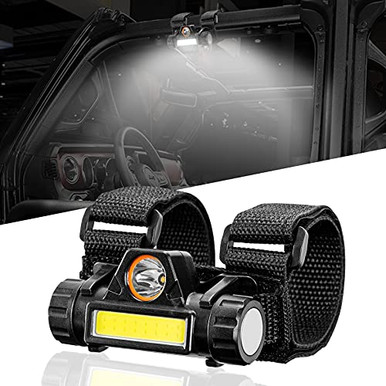 SUNPIE Roll Bar Mount LED Light Dome Lights Interior LED for ATV UTV ...