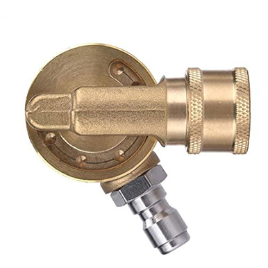 Muzrunq-Coupler Pivoting Coupler Washing Machine Brass Connector with 1 ...